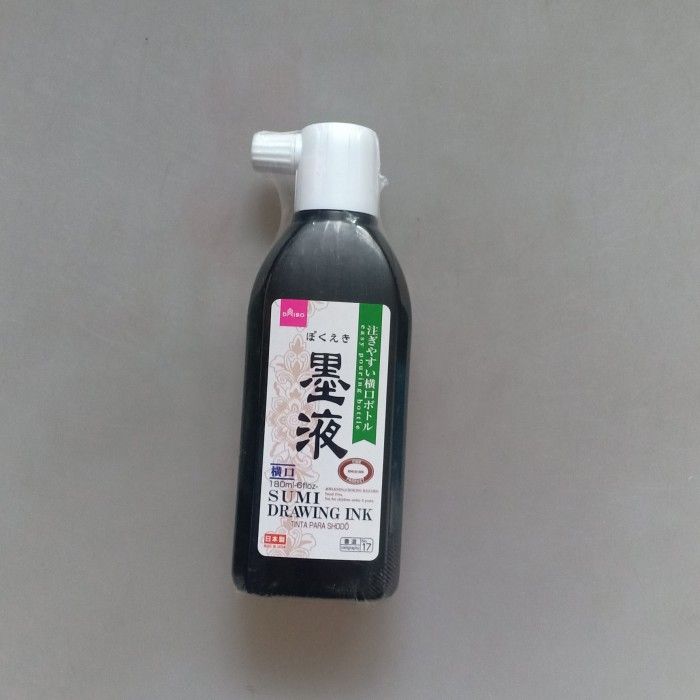 daiso tinta menggambar kaligrafi sumi drawing ink boku-eki | Lazada ...