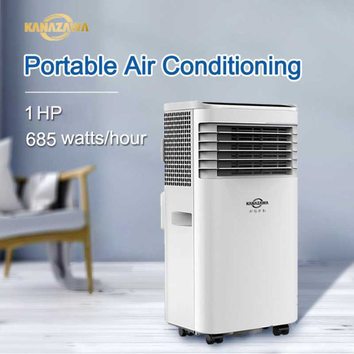 COD KANAZAWA 1HP Aircon With Wheels Portable Air Conditioner With ...