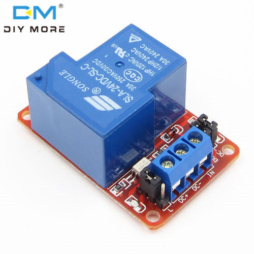【100% Original】diymore 30A 5V 12V 24v 1 Channel Relay Module Board With ...