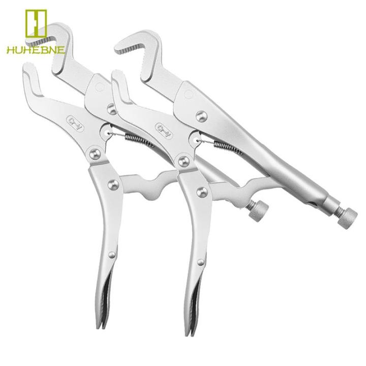 Vice Grips Pliers Set, Curved Jaw Locking Pliers, Adjustable Solid Pipe ...
