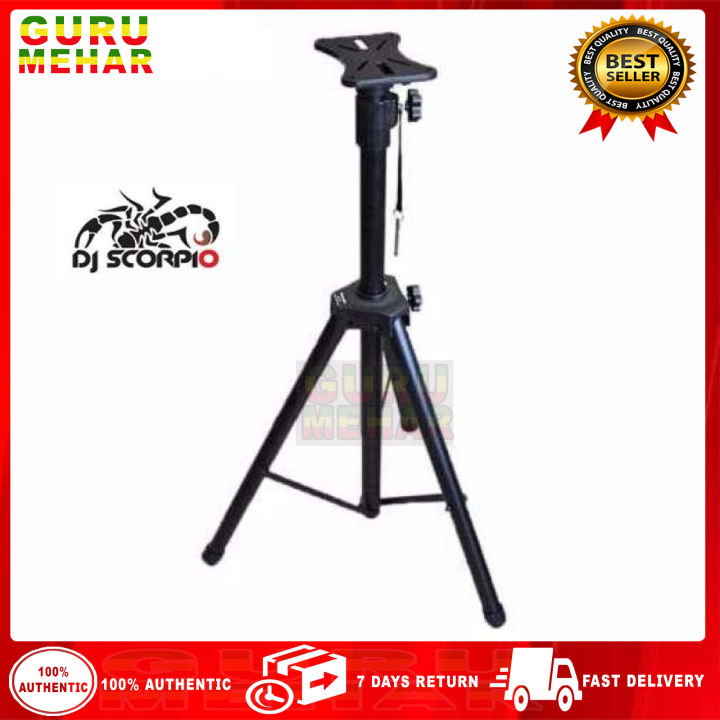 DJ SCORPIO (SPS-502) - Premium Metal Speaker Stand (Tripod Base) | Lazada PH