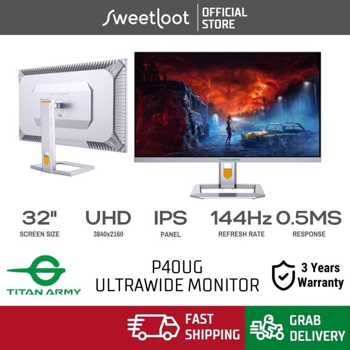 Titan Army P32A6VP 32" MiniLED UHD 4K 160Hz IPS 0.5ms HDR Gaming Monitor | Lazada