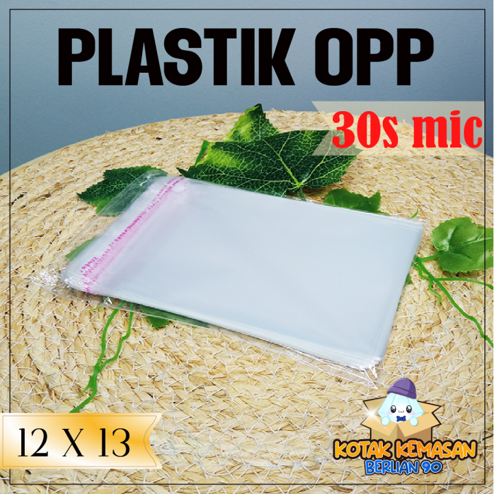 Plastik opp kemasan 30s 12x13 plastik opp lem Plastik Opp Seal plastik ...