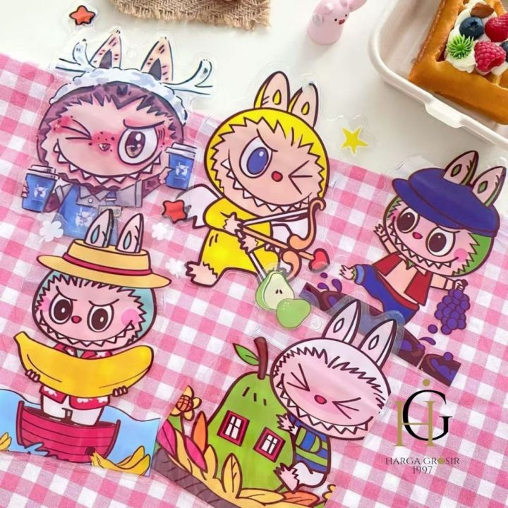 Pouch Zipper Minuman Labubu Buah Plastik packing zipper labubu ...