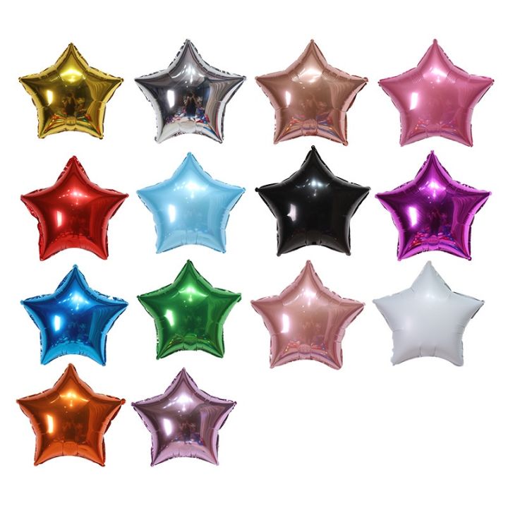 40cm Balon foil bintang / balon foil star balon balon huruf balon latex ...