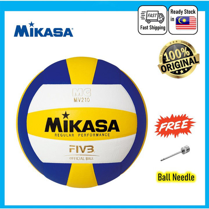 ZOOM MIKASA volleyball Official 5 smooth Soft Volleyball Game Ball Free ...