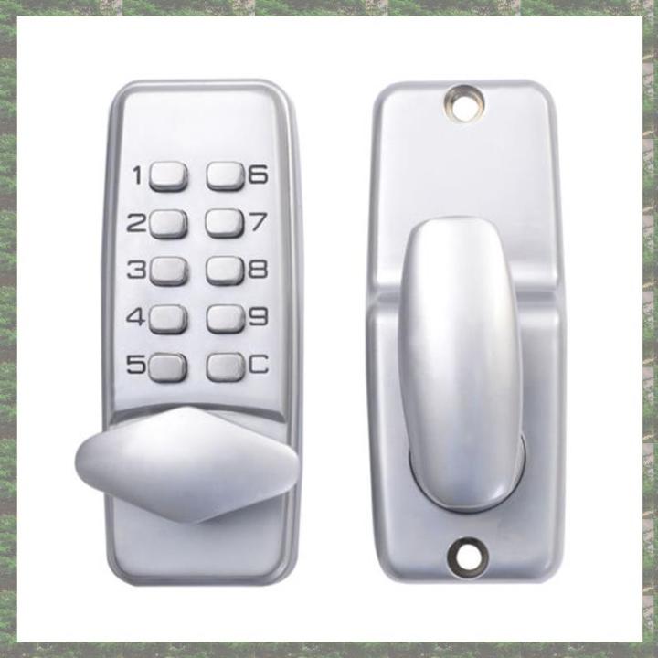 Digital mechanical code lock keypad password Door opening lock | Lazada ...