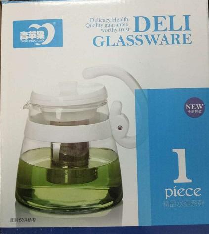 DELI TEAPOT WITH STAINLESS STEEL INFUSER | Lazada