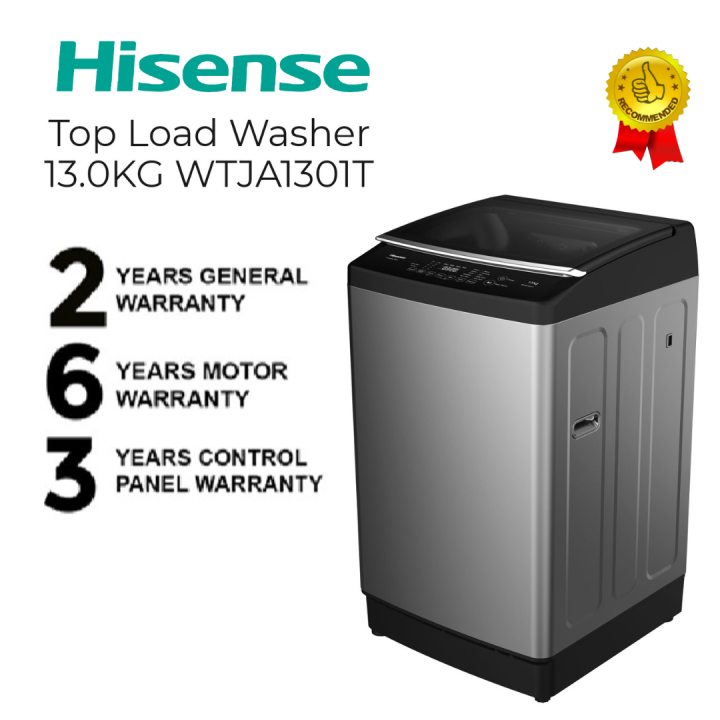 Hisense 13KG Top Load Washing Machine WTJA1301T | Lazada