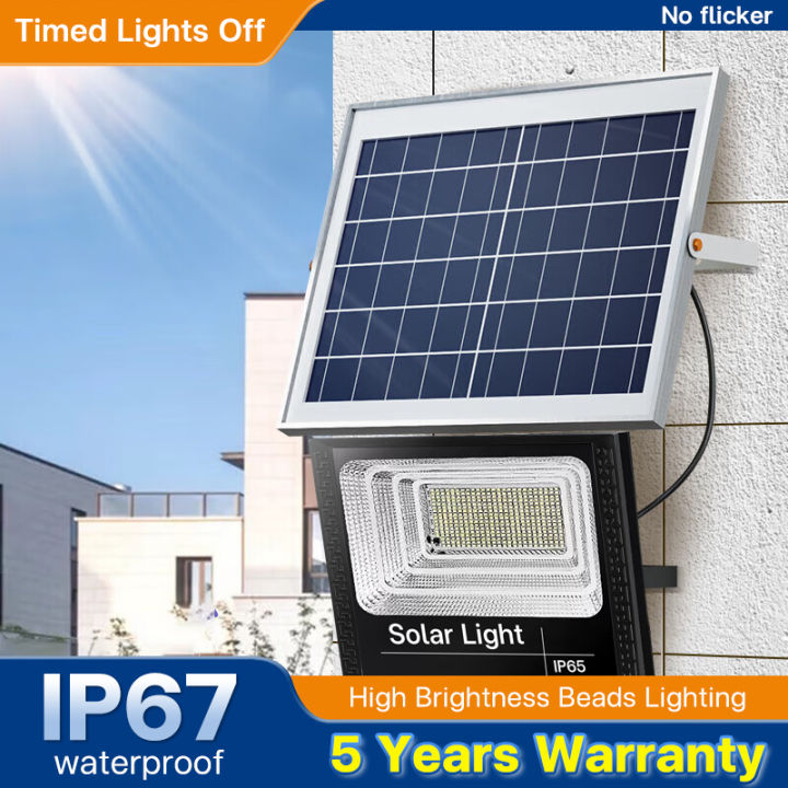 Modern Lantern solar lights with solar panel 1000W solar light outdoor ...