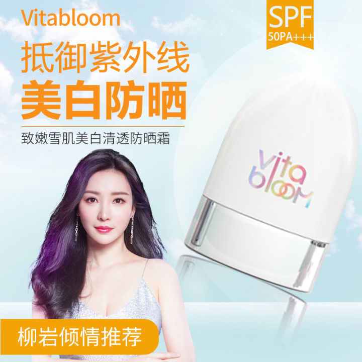 VitaBloom Botanica Sunscreen Clear, Isolated and Moisturizing Facial Waterproof and Sweat-proof ...