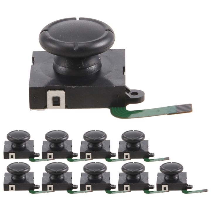 (MVFR) 10Pcs Replacement 3D Analog Rocker Joy Stick Switch Controller ...