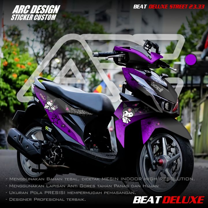 (PROMO COD) TERBARU Decal Sticker Honda Beat DELUXE STREET CBS 2020 ...