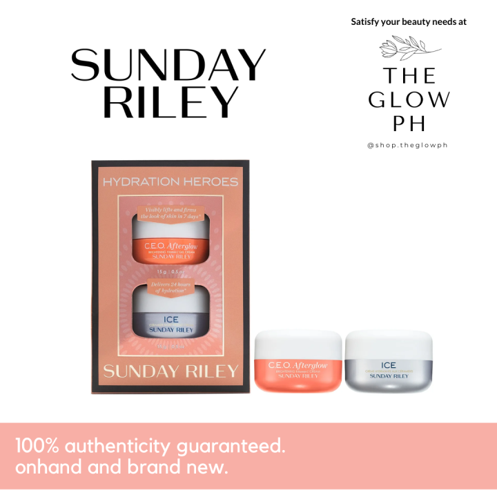 [AUTHENTIC] Sunday Riley Hydration Heroes - Sunday Riley C.E.O ...