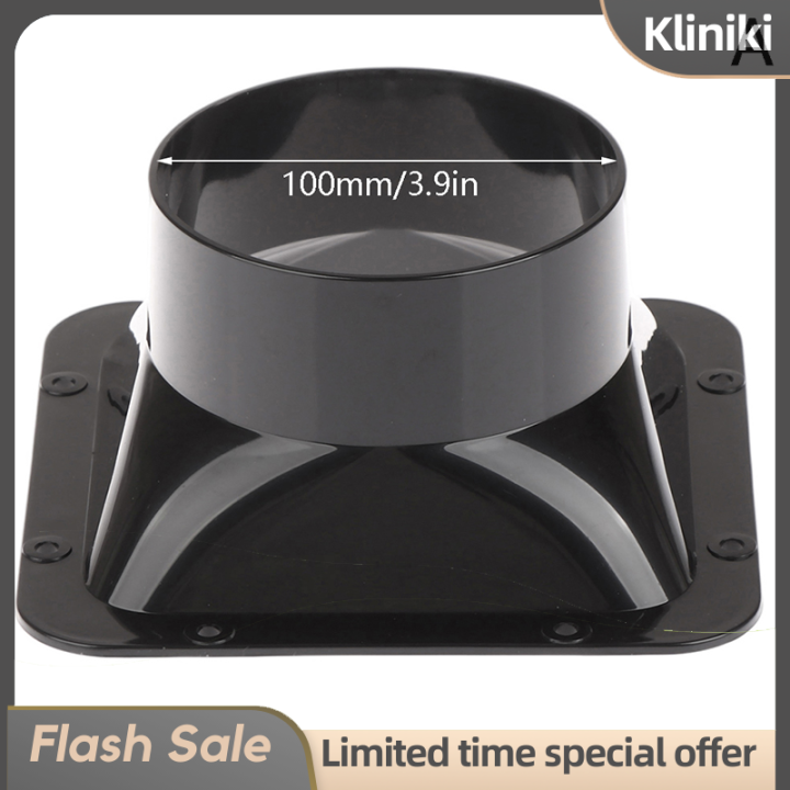 [Kliniki] 100-150mm Long Flange Duct Fan Hose Connector Air Ventilation ...
