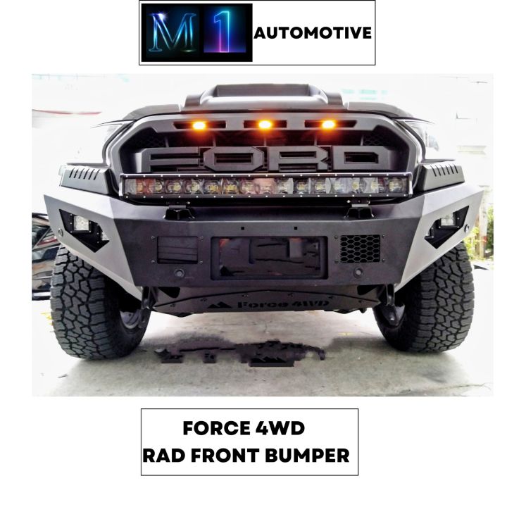 Force 4WD RAD Front Bumper For Ford Ranger T7 T8 Wildtrak Raptor ...