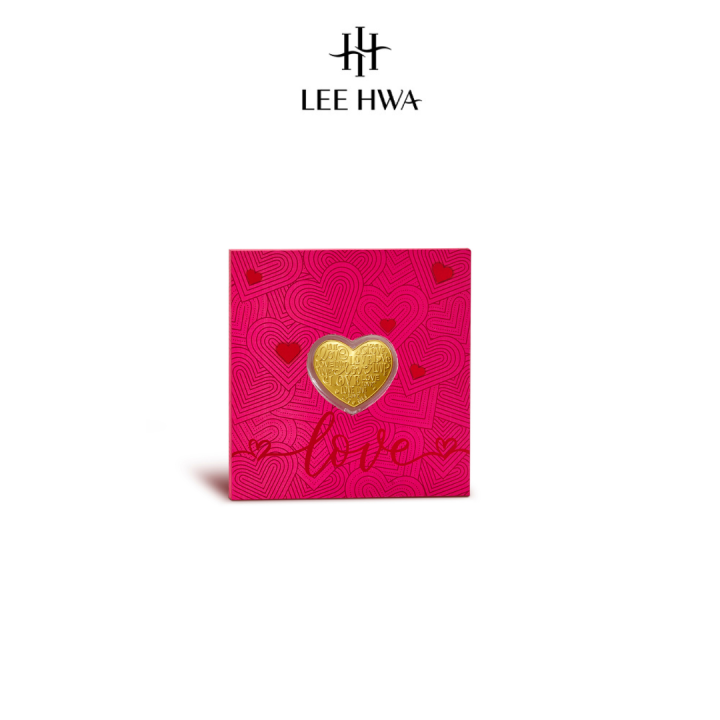Lee Hwa 999 Gold Heart Collectible | Lazada Singapore