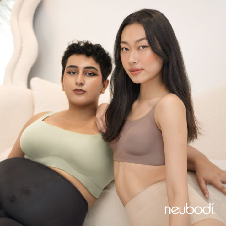 Neubodi TRUENAKED® Comfy Seamless Wireless CurveUp Bra Plus Size Friendly | Lazada