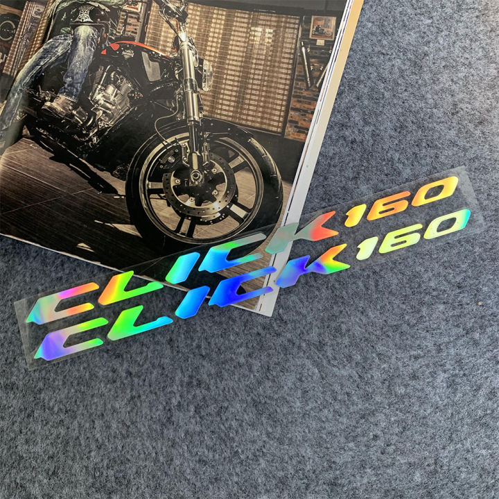 HONDA CLICK160 CLICK 160 Miếng Dán Phản Quang 3D CLICK Logo Tank Đề Can ...