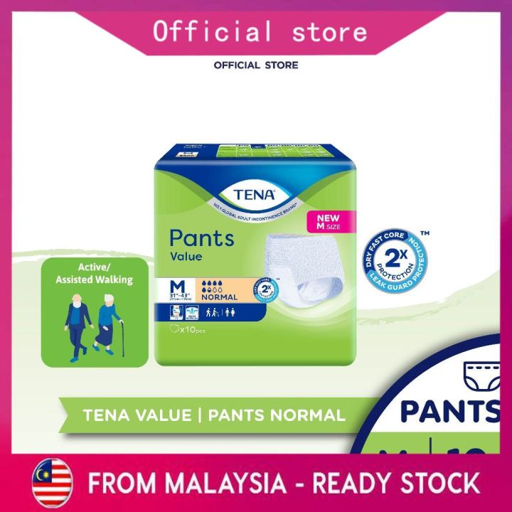 TENA Pants Value Adult Diaper (M10s/L10s/XL8s) | Lazada