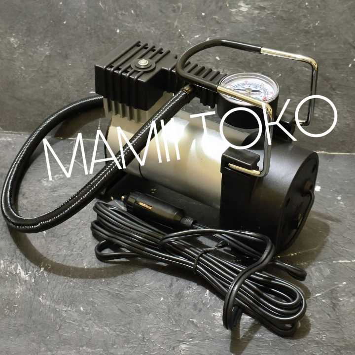 Kompresor mini DC 12v Air compressor mini dc 12 volt Alat pompa ban ...