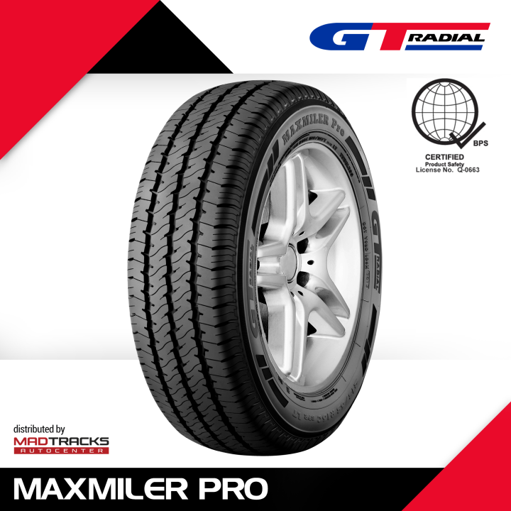 GT Radial 195R14C 8PR 106/104R Maxmiler Pro Tire ( 195R14 Gajah Tunggal ) | Lazada PH