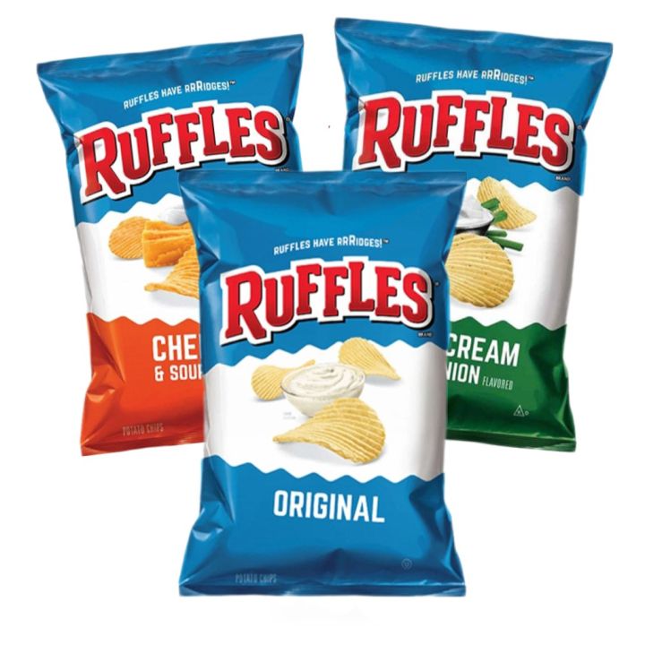 Ruffles Potato Chips 170g in 3 Flavors (NTOS) | Lazada PH