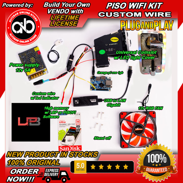 LPB | DIY | Custom wire | Piso Wifi KIT | Orange pi one | Orange pi pc | Pisowifi | Pisowifi ...
