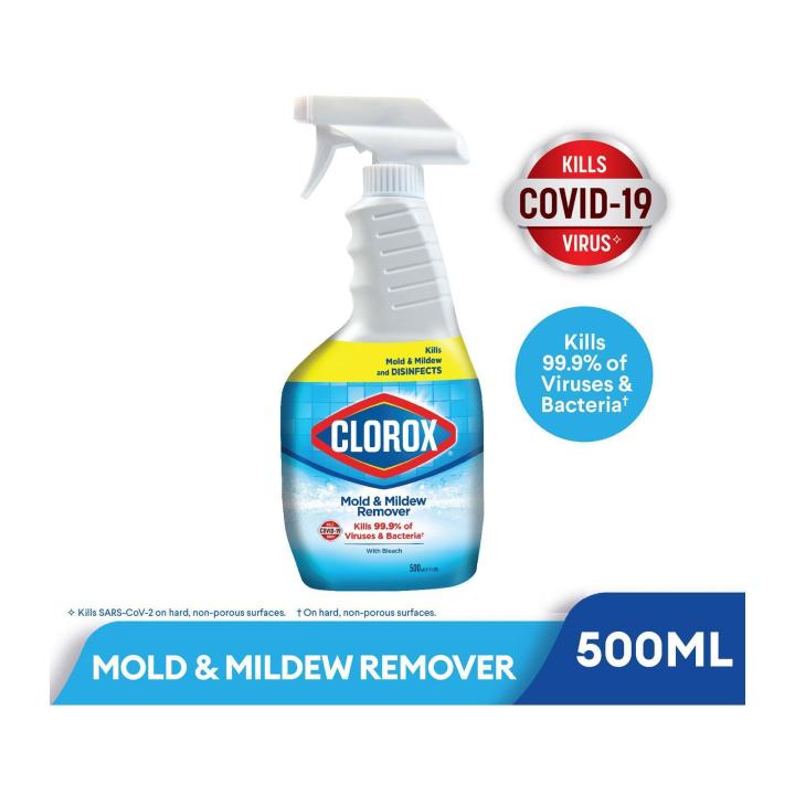 Clorox Mold And Mildew Remover Spray Bathroom and Toilet Cleaner 500ML ...