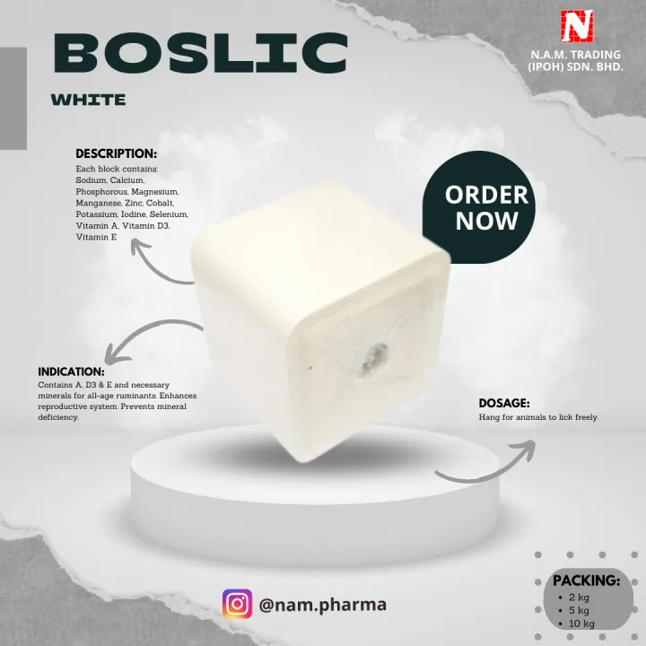 NAM BOSLIC 10 KG ~ GARAM JILAT YG BERKUALITI TINGGI DAPAT MEMBEKALKAN ...
