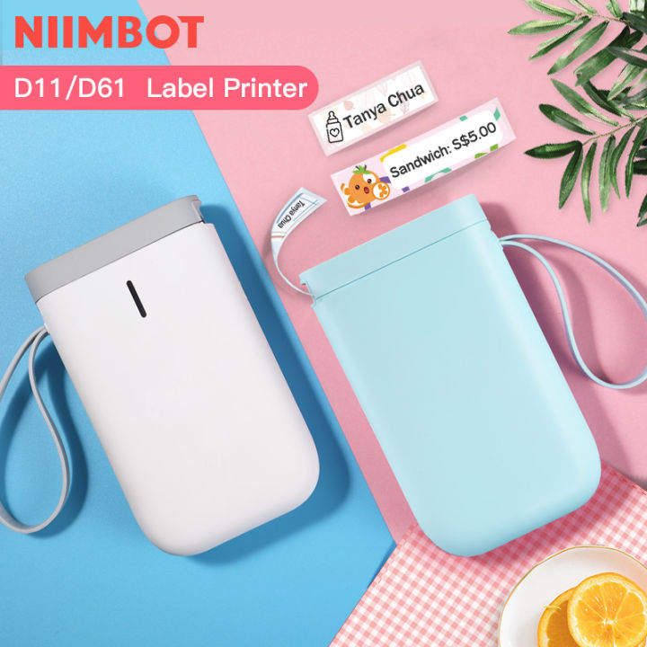NIIMBOT D11/D110/D101/H1S Color Series Bar Code Price Size Name Label Waterproof And Oil-Proof ...