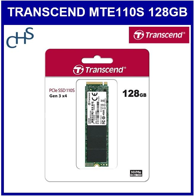 Transcend MTE110S 256GB M.2 2280 PCIe Gen3x4 M.2 NVMe 3D TLC TS256GMTE110S 5 Years Sg Warranty ...