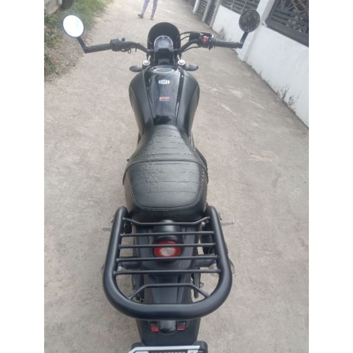 Yamaha Xsr 155 - Heavy Duty Top Box Bracket and Top Box with Side ...