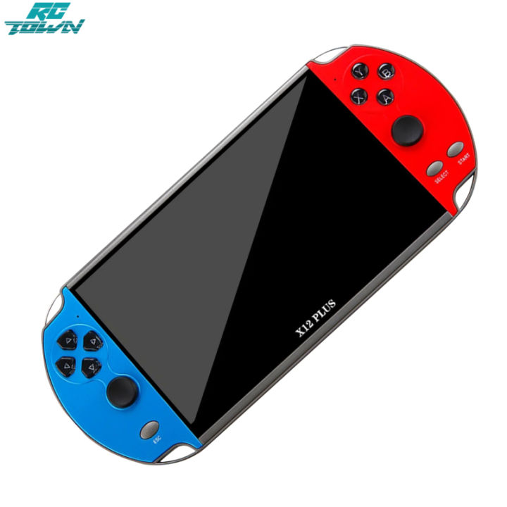 X12 Plus Handheld Game Console 10000+ Video Games 7-Inch Screen ...