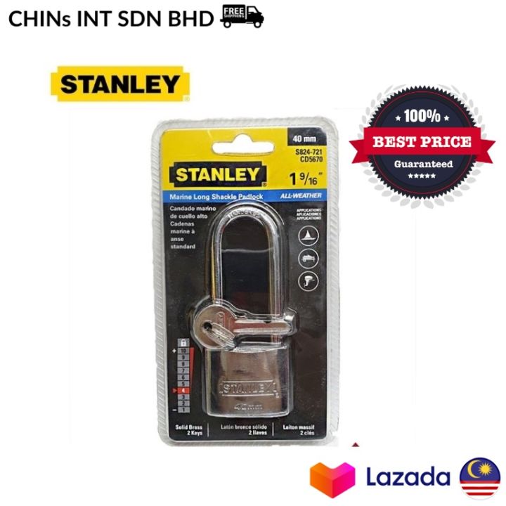 [HEAVY DUTY] Stanley Marine Padlock 40mm | Lazada