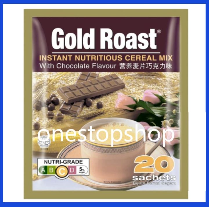 Gold Roast Instant Nutritious Cereal Mix Chocolate 20 x30g | Lazada PH