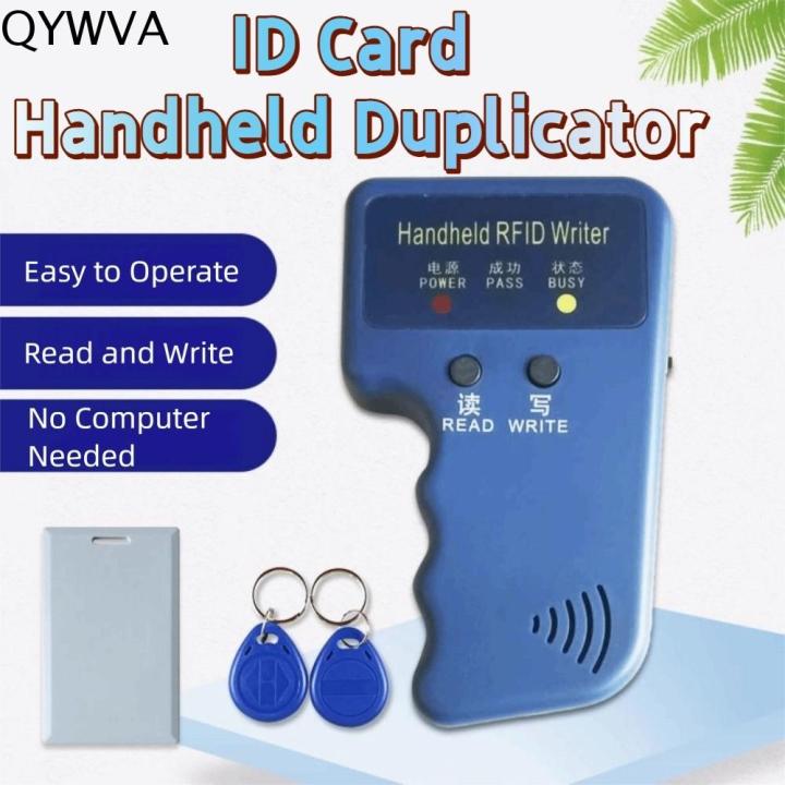 QYWVA Programmable ID Card Handheld Duplicator Low-frequency Rewritable ...