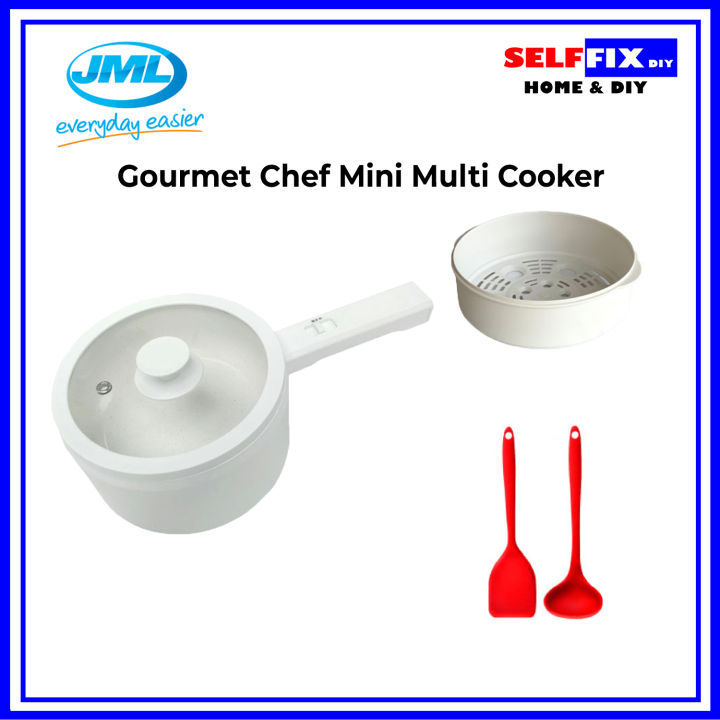 JML Gourmet Chef Mini Multi Cooker 1.5L Capacity - 6 in 1 cooker ...