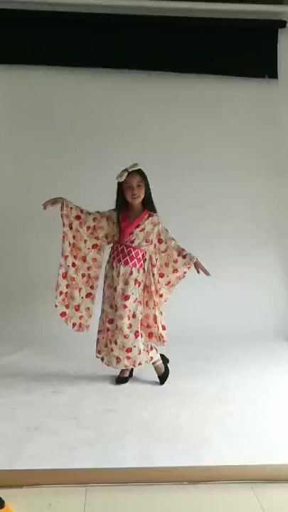 [Wowka] สาวเอเชียเจ้าหญิงญี่ปุ่นซากุระเกอิชาเด็กพิธีชาติพันธุ์กิโมโน ...