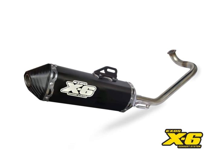 EXOS X6 Hayate 125 Full Exhaust System | Lazada PH