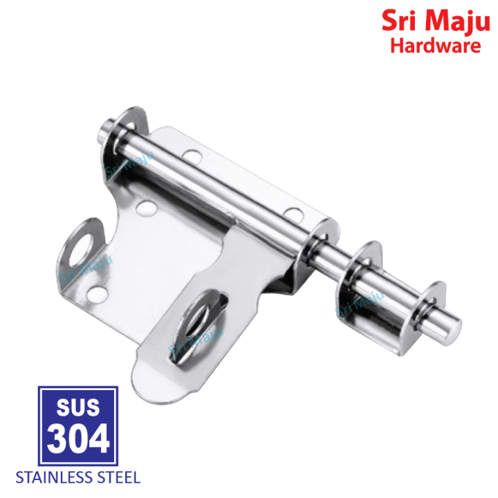 MAJU DBS-2W Solid Stainless Steel 304 Two Way Door Bolt Security Latch ...