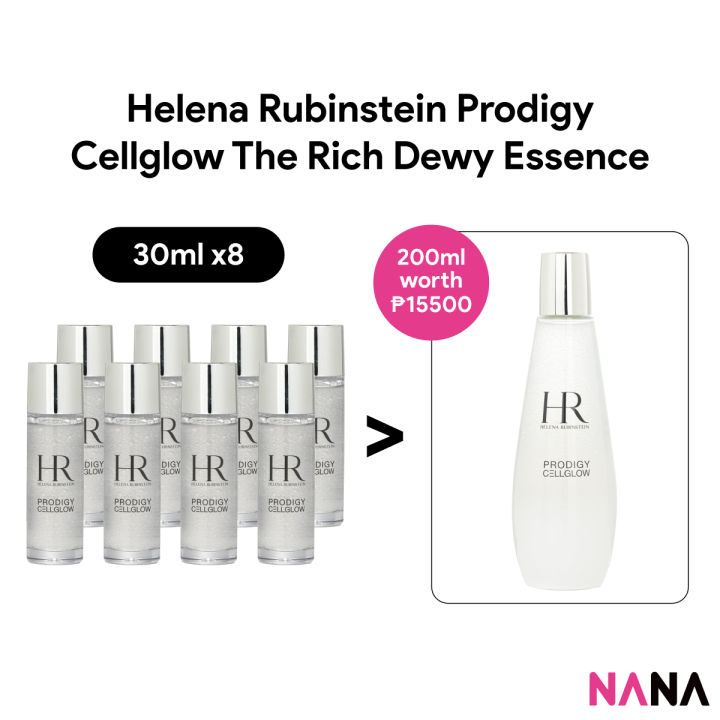 Helena Rubinstein PRODIGY CELLGLOW The Rich Dewy Essence Sample Pack (30ml x 8/4) | Lazada PH