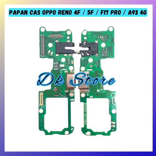 Flexible Charger OPPO RENO 4F / 5F / F17 PRO / A93 4G Flexibel Papan PCB Konektor Cas Con ...