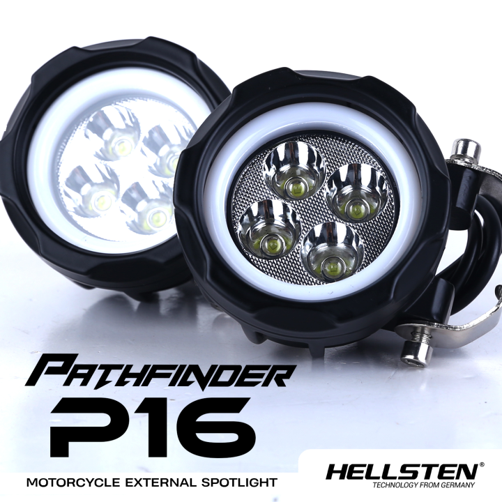HELLSTEN PATHFINDER P16 MOTORCYCLE EXTERNAL SPOTLIGHT | Lazada PH