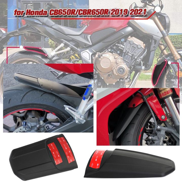 AMARK CBR650R Mudguard Front Rear Fender Extender Fairing Hugger ...