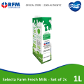 Selecta Farm Fresh Milk 1 Liter - set of 2s | Lazada PH