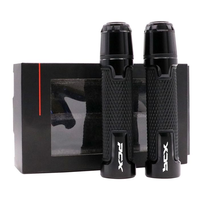 CNC ปลอกแฮนด์ PCX Grips 22 มม. ปลอกแฮนด์สำหรับ HONDA PCX125 PCX150 ABS ...