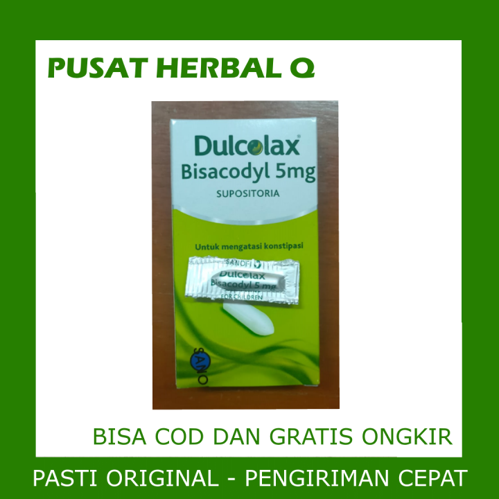 DULCOLAX ANAK 5 MG 1 SUPPOSITORIA PER PCS | Lazada Indonesia
