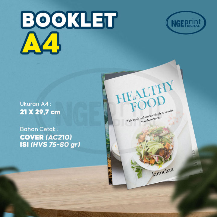 Cetak Booklet A4 Custom /Company Profile / Album Foto Katalog / Majalah ...