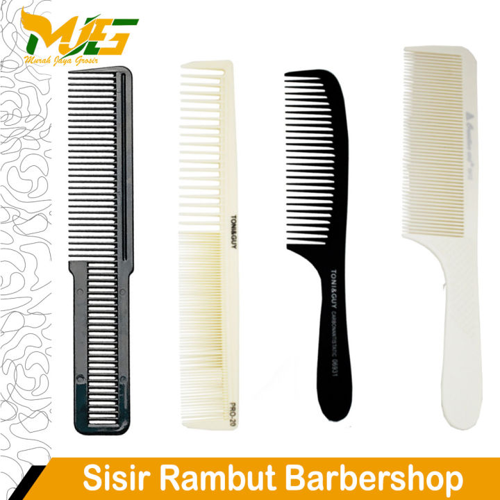 Sisir Rambut Barbershop Original Tony & Guy Sisir Salon Sisir Potong ...
